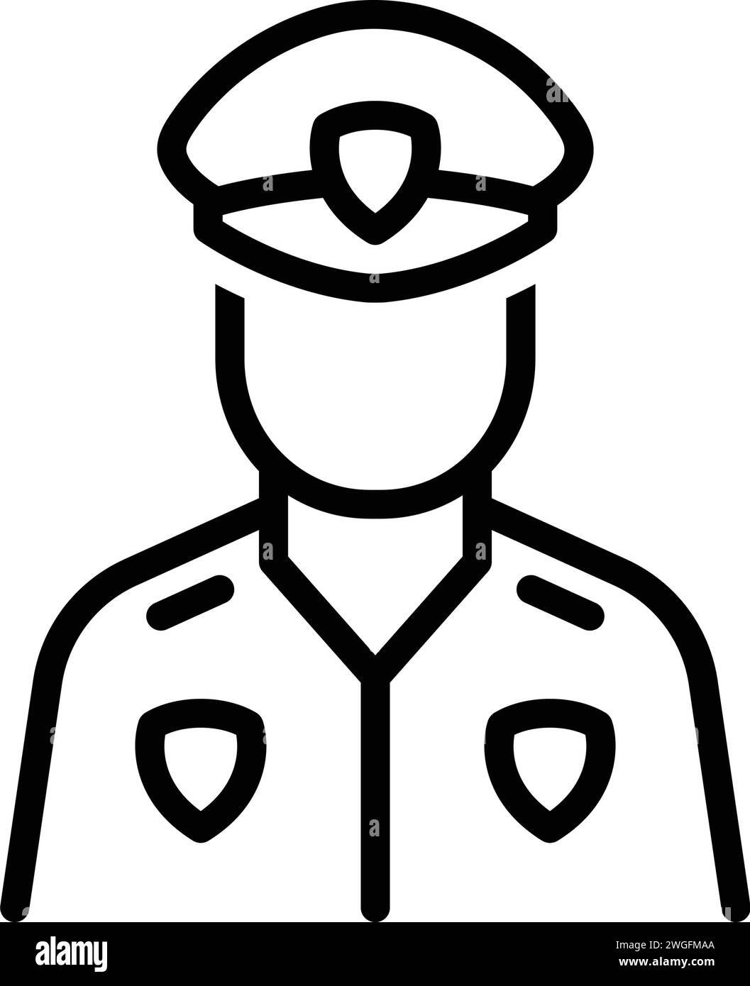 Icon for guards,warden Stock Vector Image & Art - Alamy