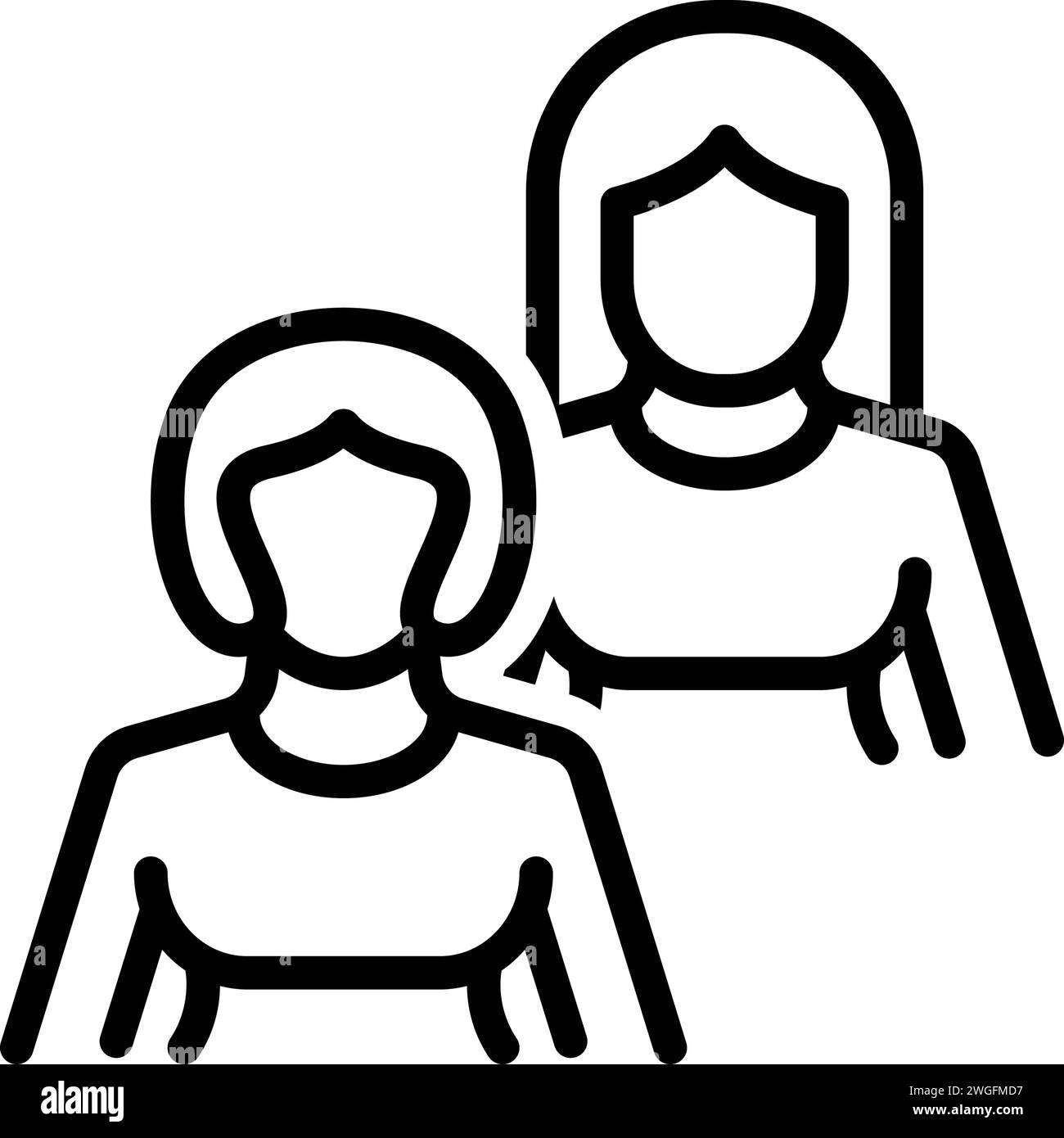 Females Stock Vector Images - Alamy