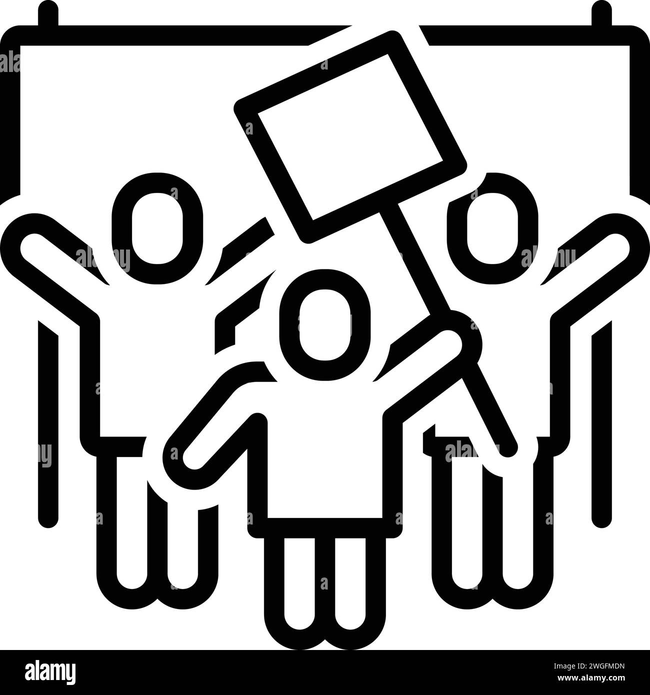 Icon for strikes,protest Stock Vector Image & Art - Alamy