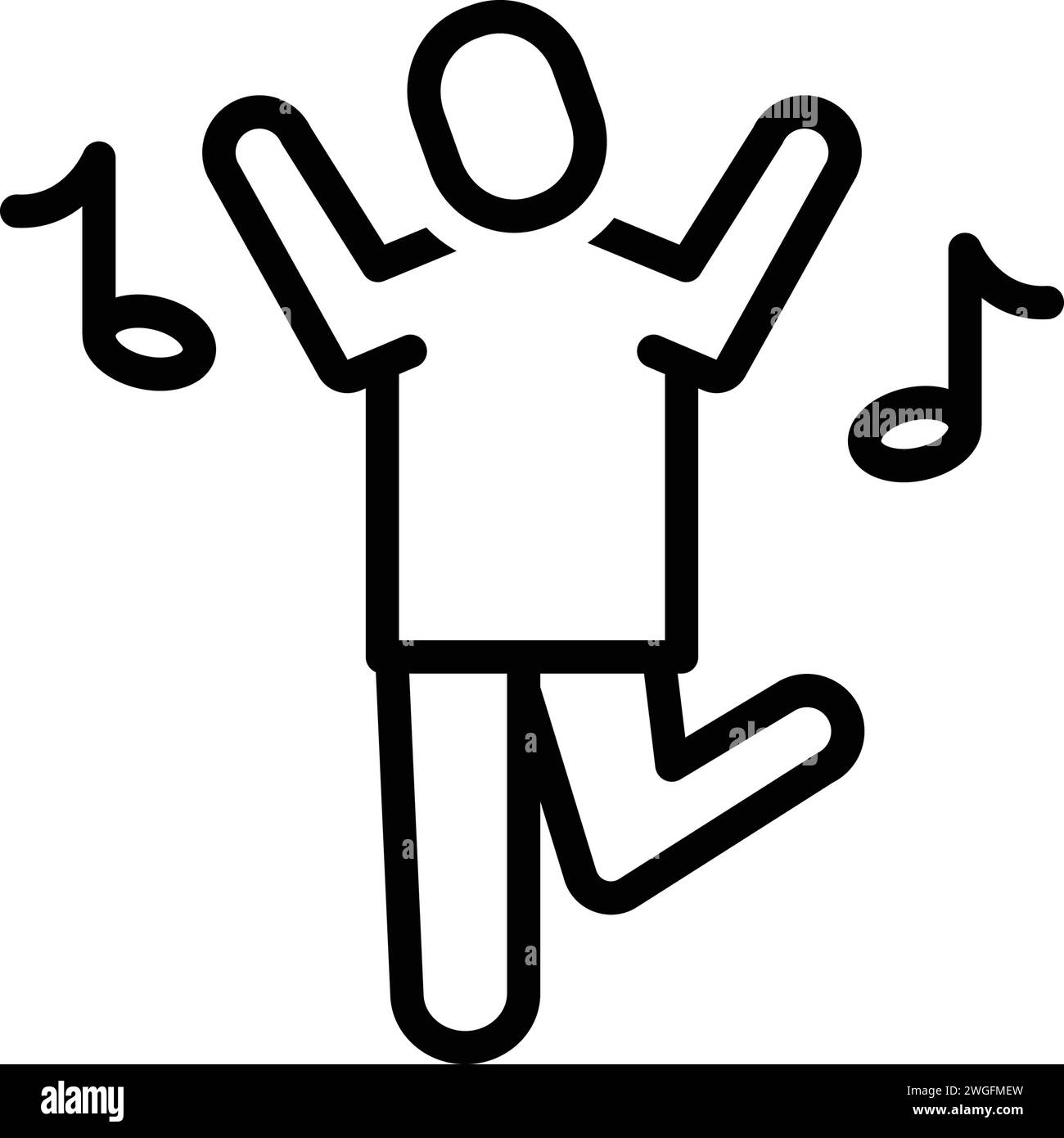 Happy enjoyed Stock Vector Images - Alamy
