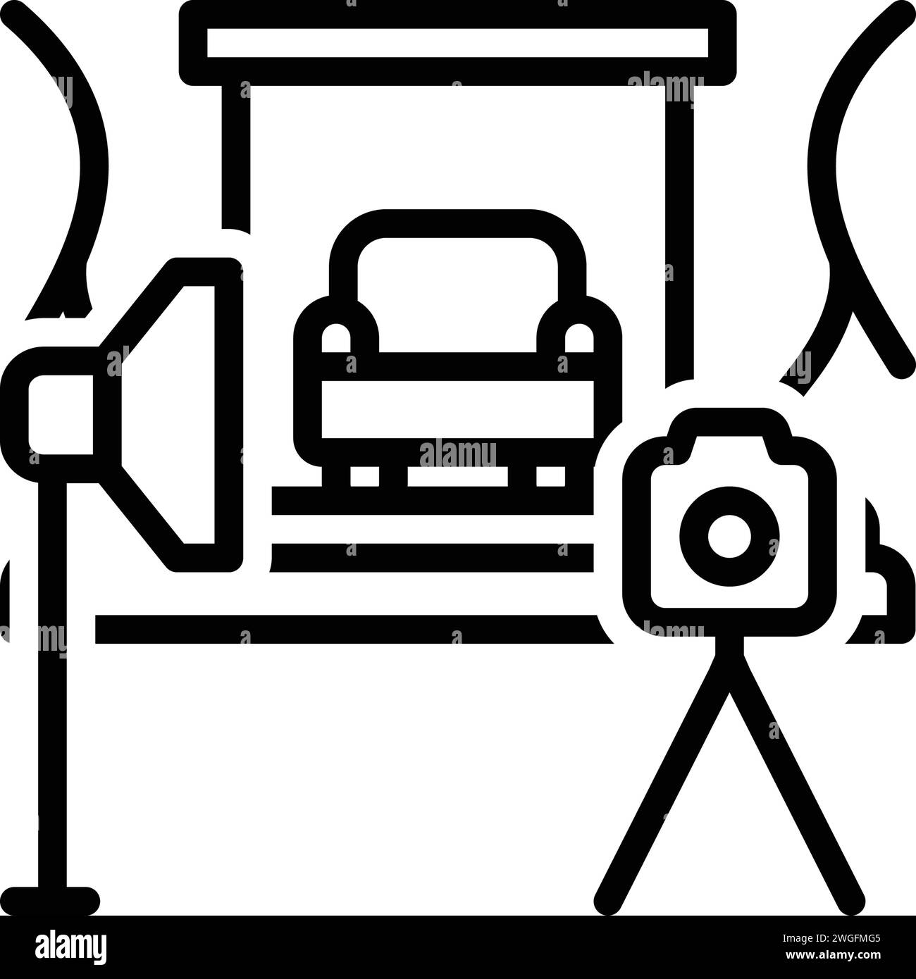 Icon for studios,spotlight Stock Vector Image & Art - Alamy