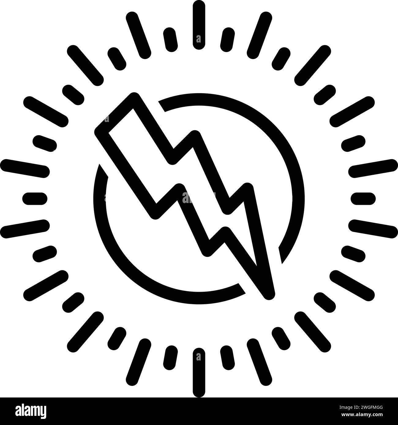 Icon for surge,lightening Stock Vector Image & Art - Alamy
