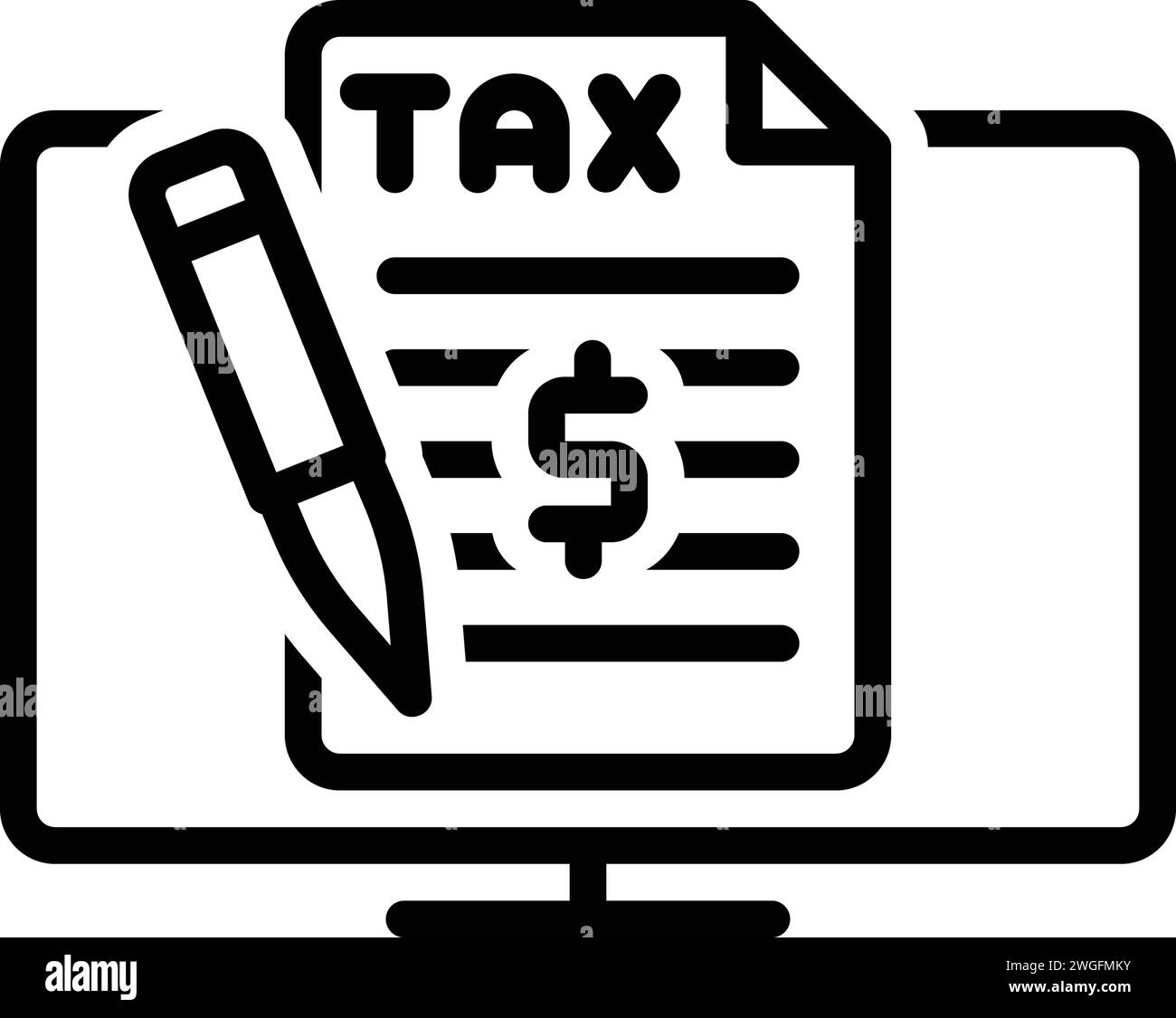 Icon for taxation,gst Stock Vector Image & Art - Alamy