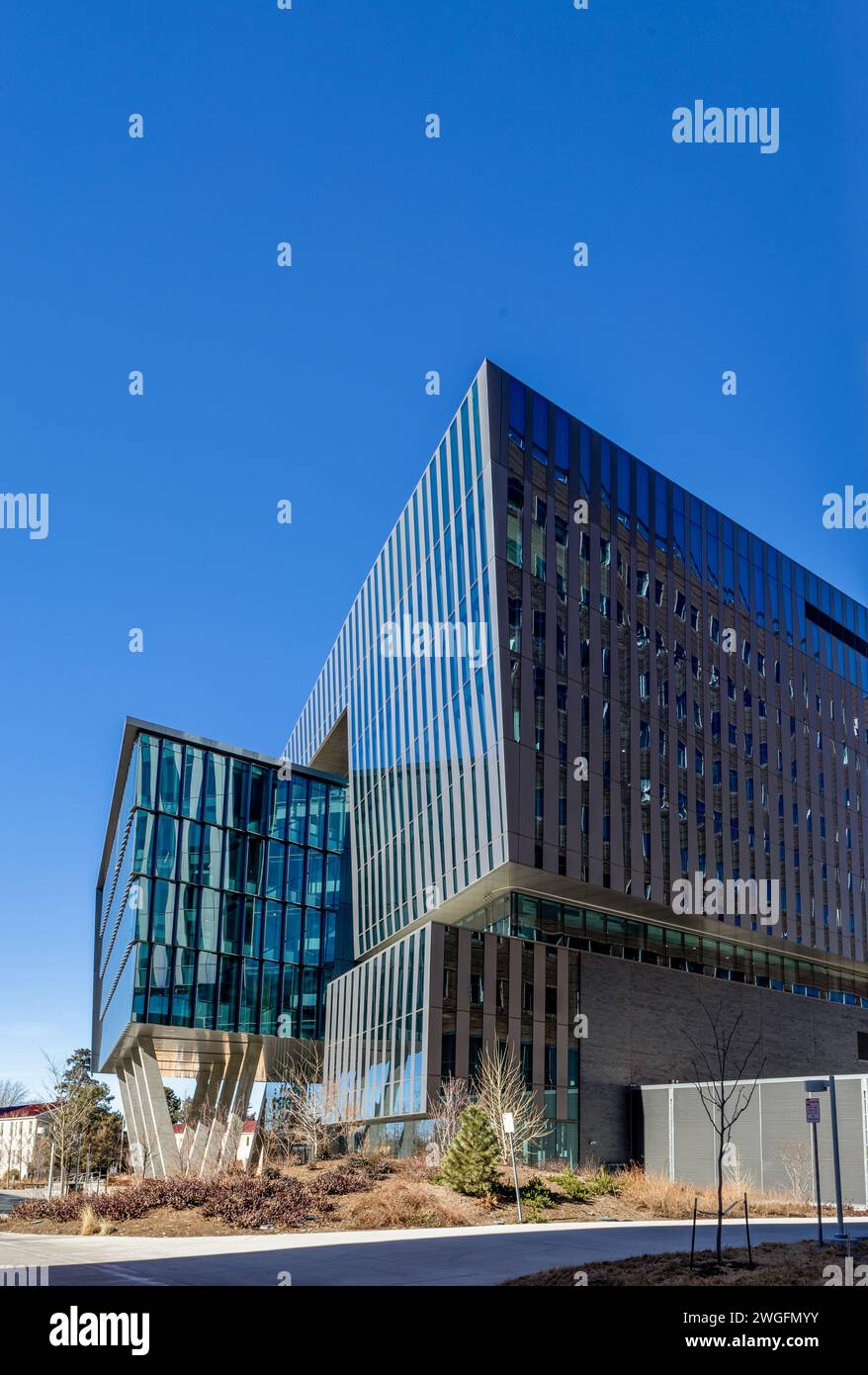 Aurora, Colorado - January 28, 2024: Beautiful Modern Architecture of ...
