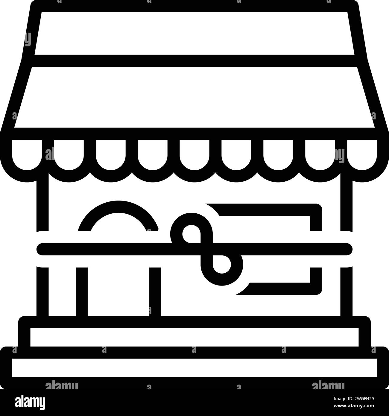 Icon for openings,inauguration Stock Vector Image & Art - Alamy