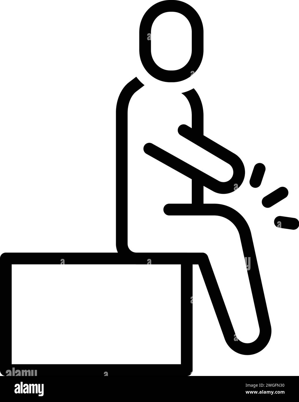 Pain agony Stock Vector Images - Alamy