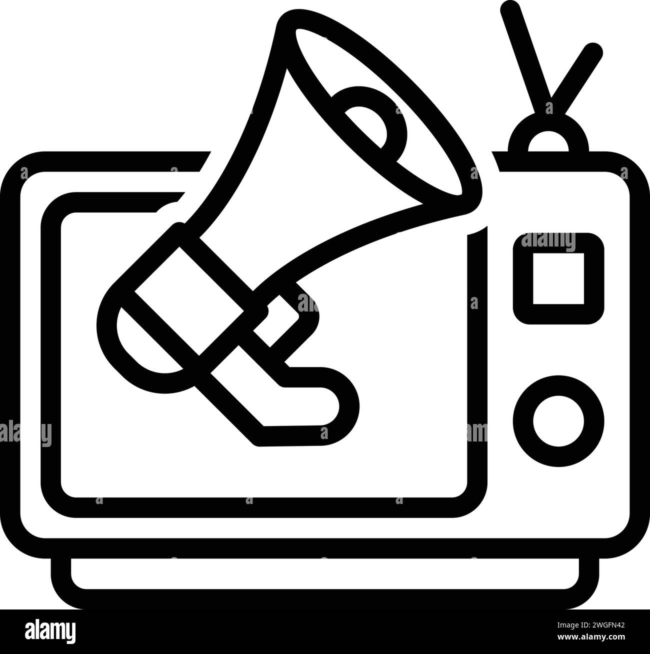 Online propaganda Stock Vector Images - Alamy