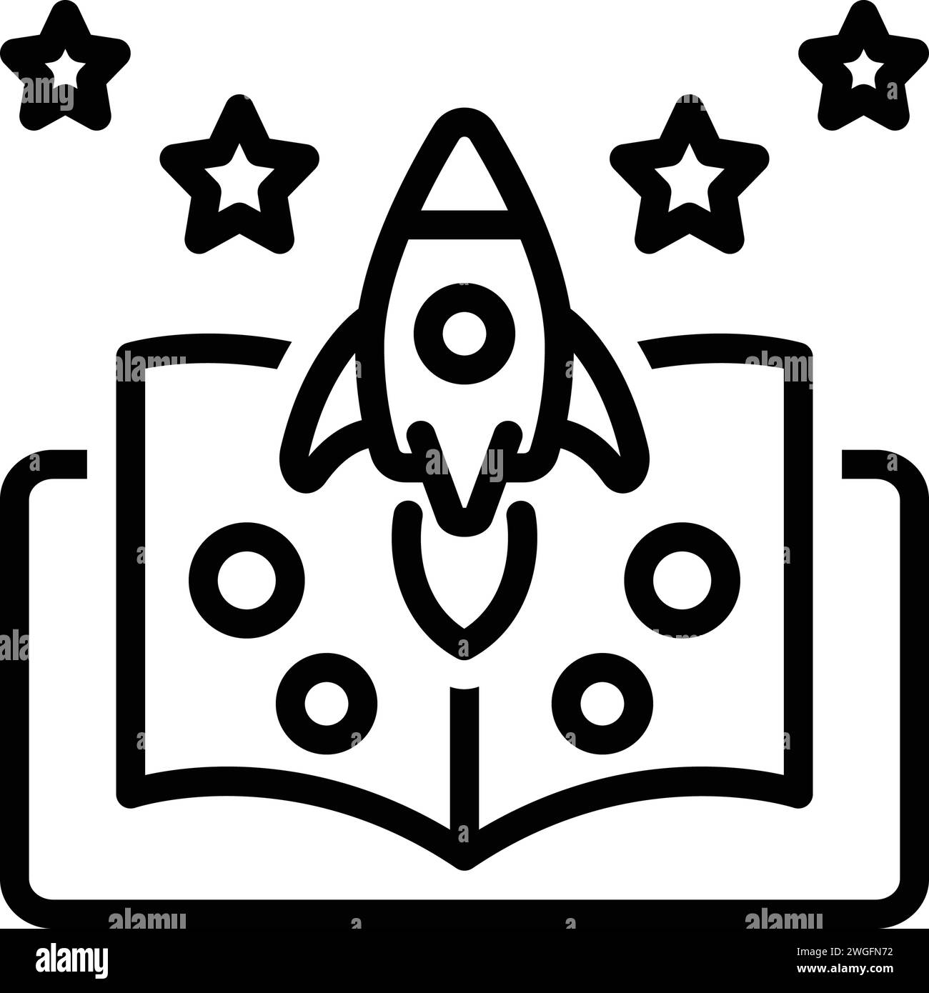 Science fiction logo Stock Vector Images - Alamy