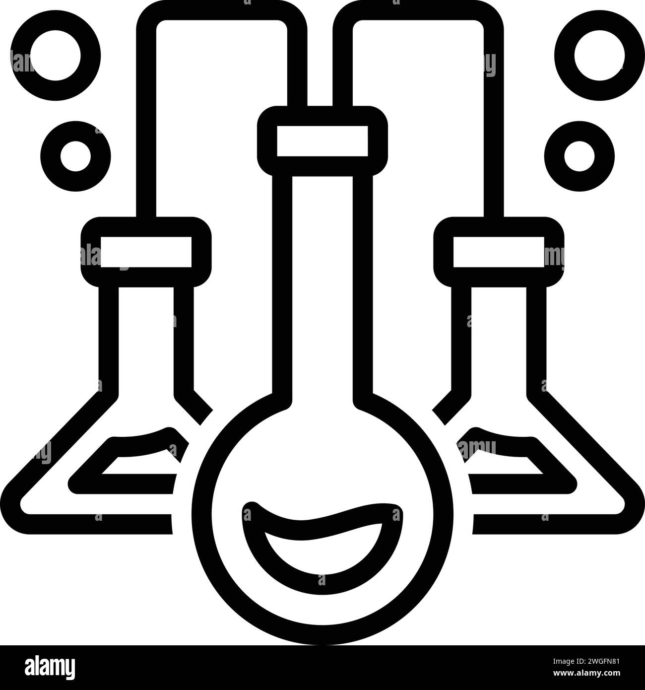 Laboratory apparatus Stock Vector Images - Alamy