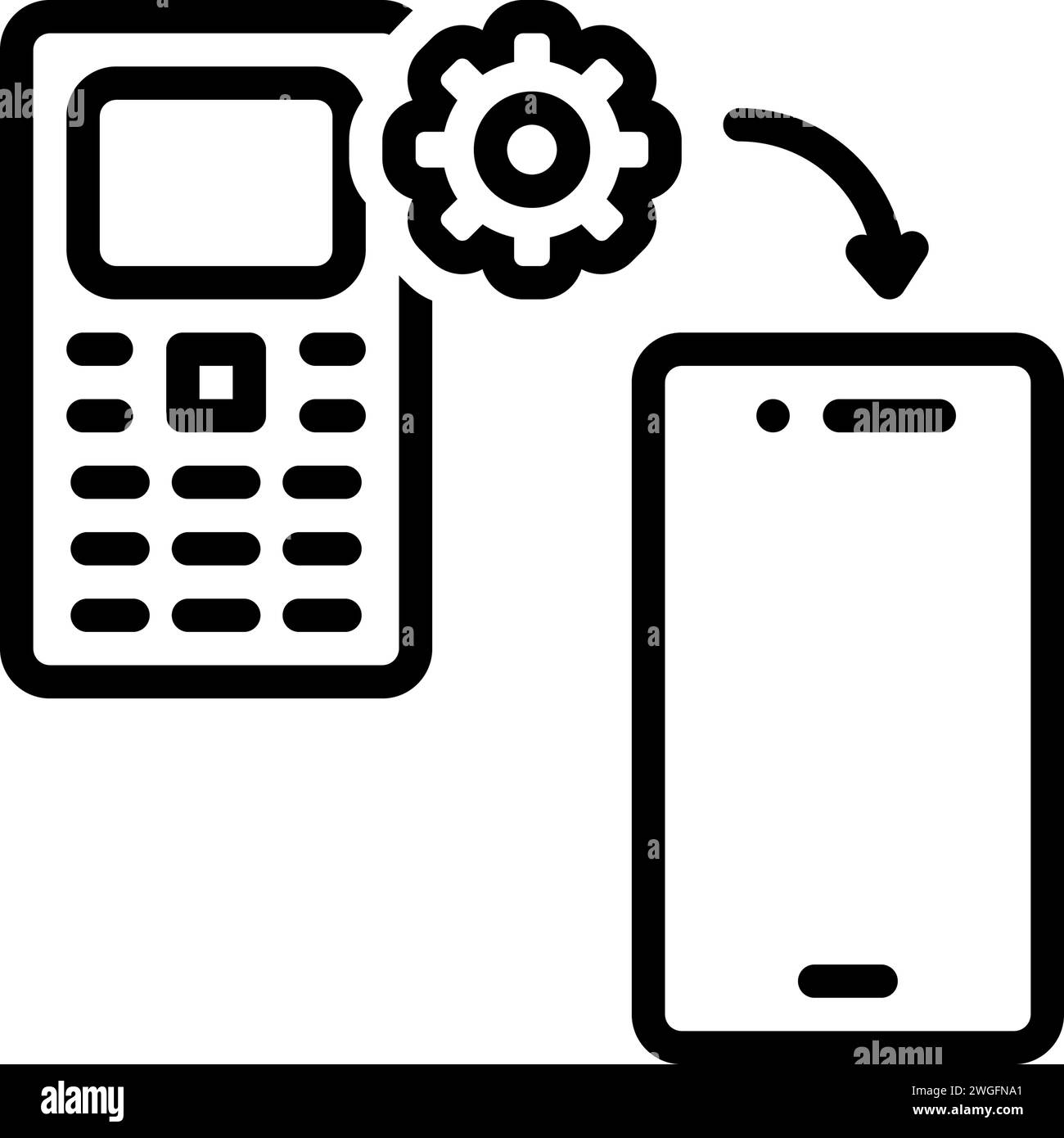 Latest update icon Cut Out Stock Images & Pictures - Alamy