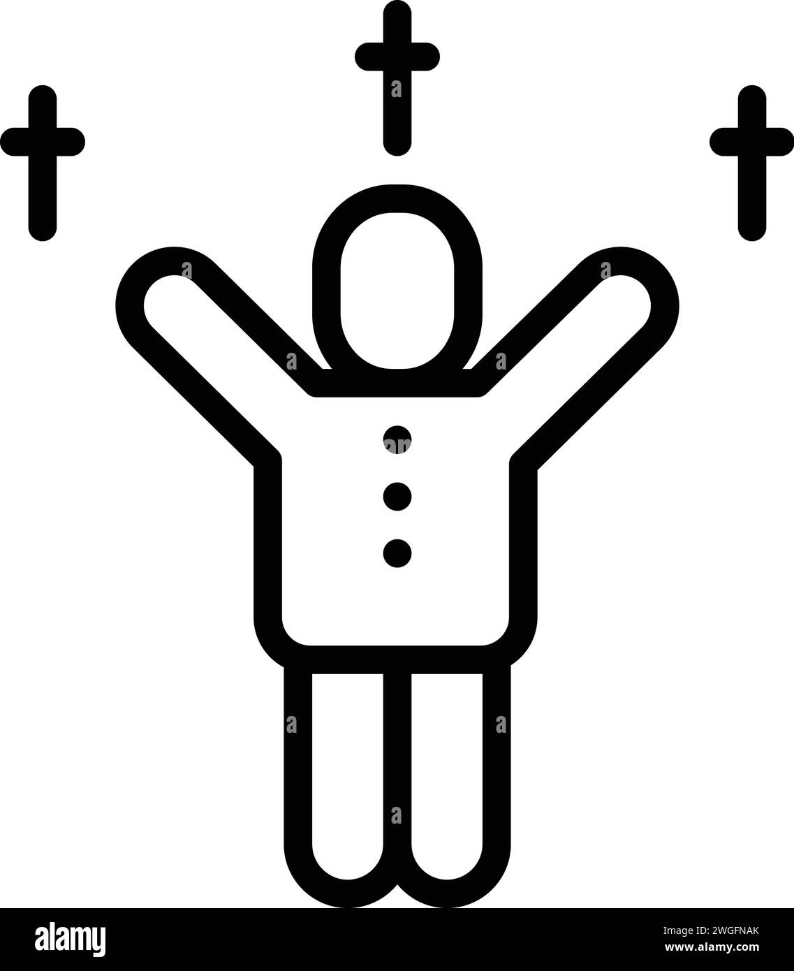 Veneration Stock Vector Images - Alamy