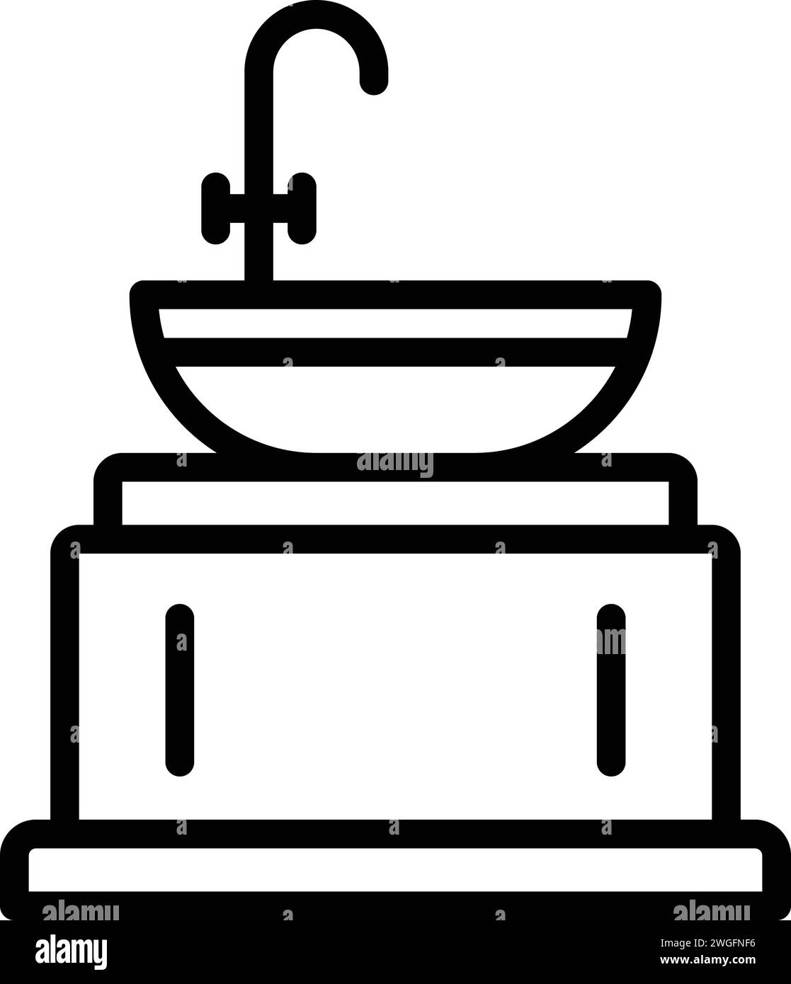 Icon for basin,wash basin Stock Vector Image & Art - Alamy