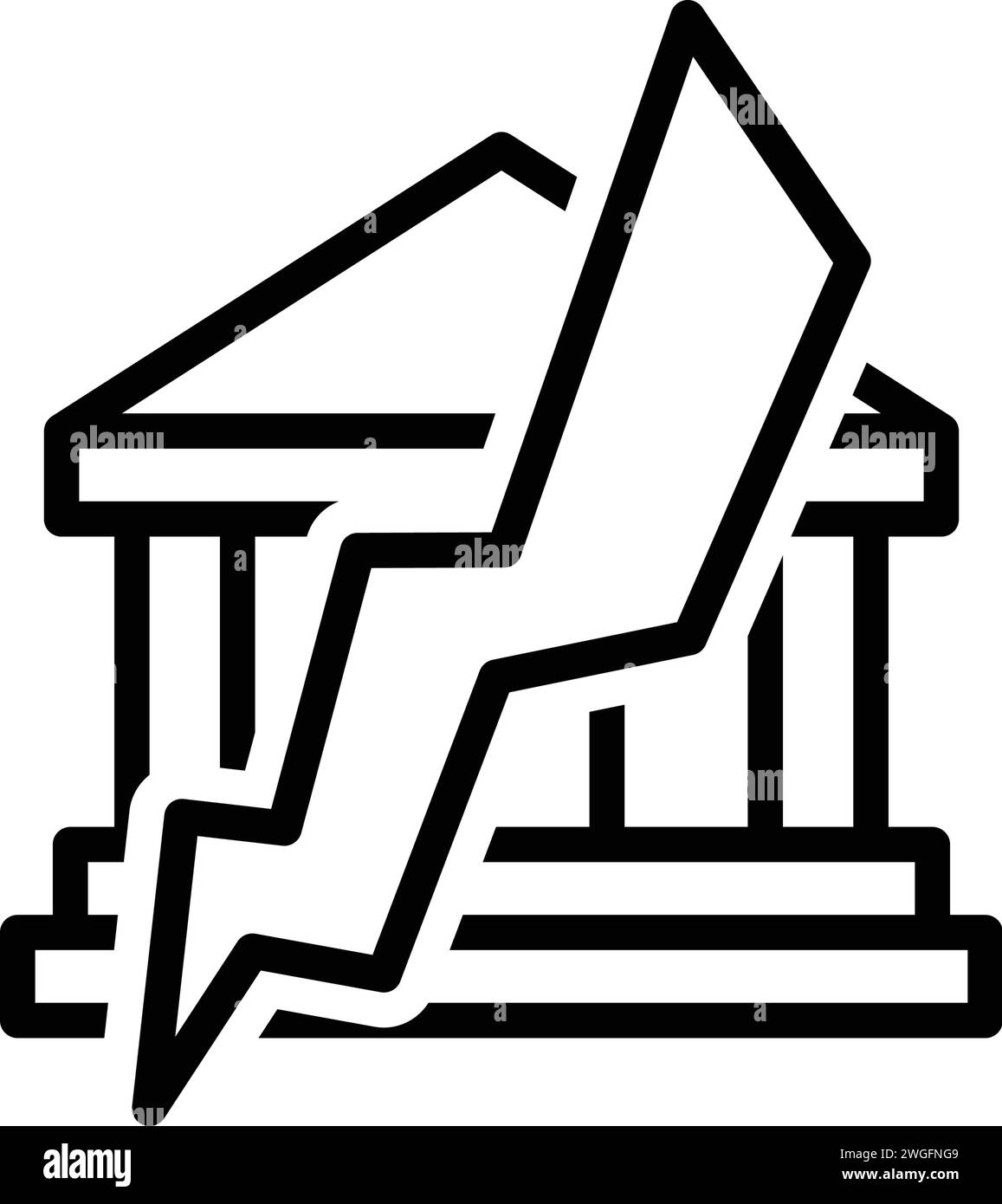 Bank insolvency Stock Vector Images - Alamy