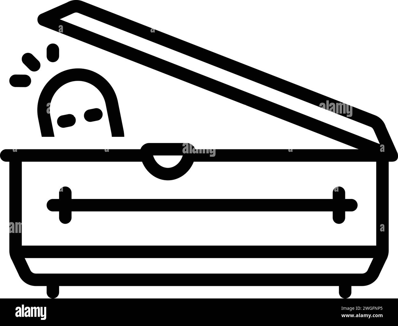 How the dead live Stock Vector Images - Alamy