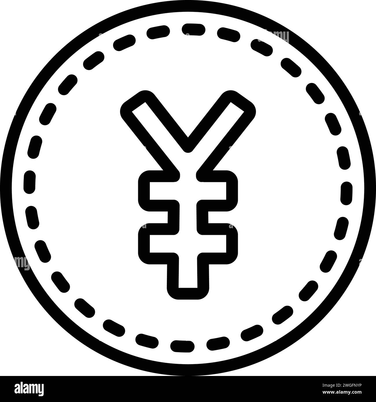 Icon for yen,japanese Stock Vector Image & Art - Alamy