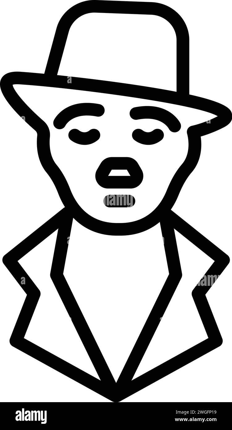 Icon for charlie,chaplin Stock Vector Image & Art - Alamy