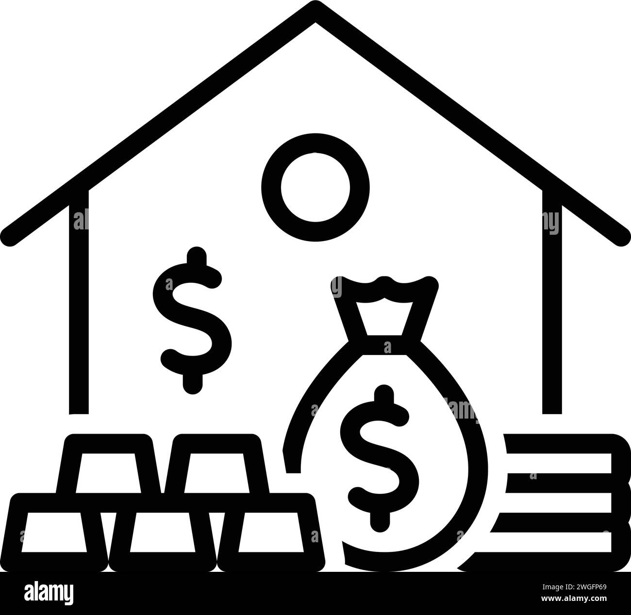 Monetary reserves Stock Vector Images - Alamy