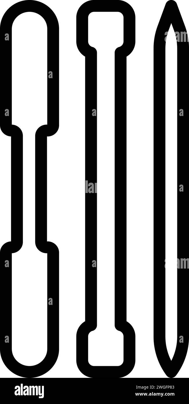 Icon for sticks,timber Stock Vector Image & Art - Alamy