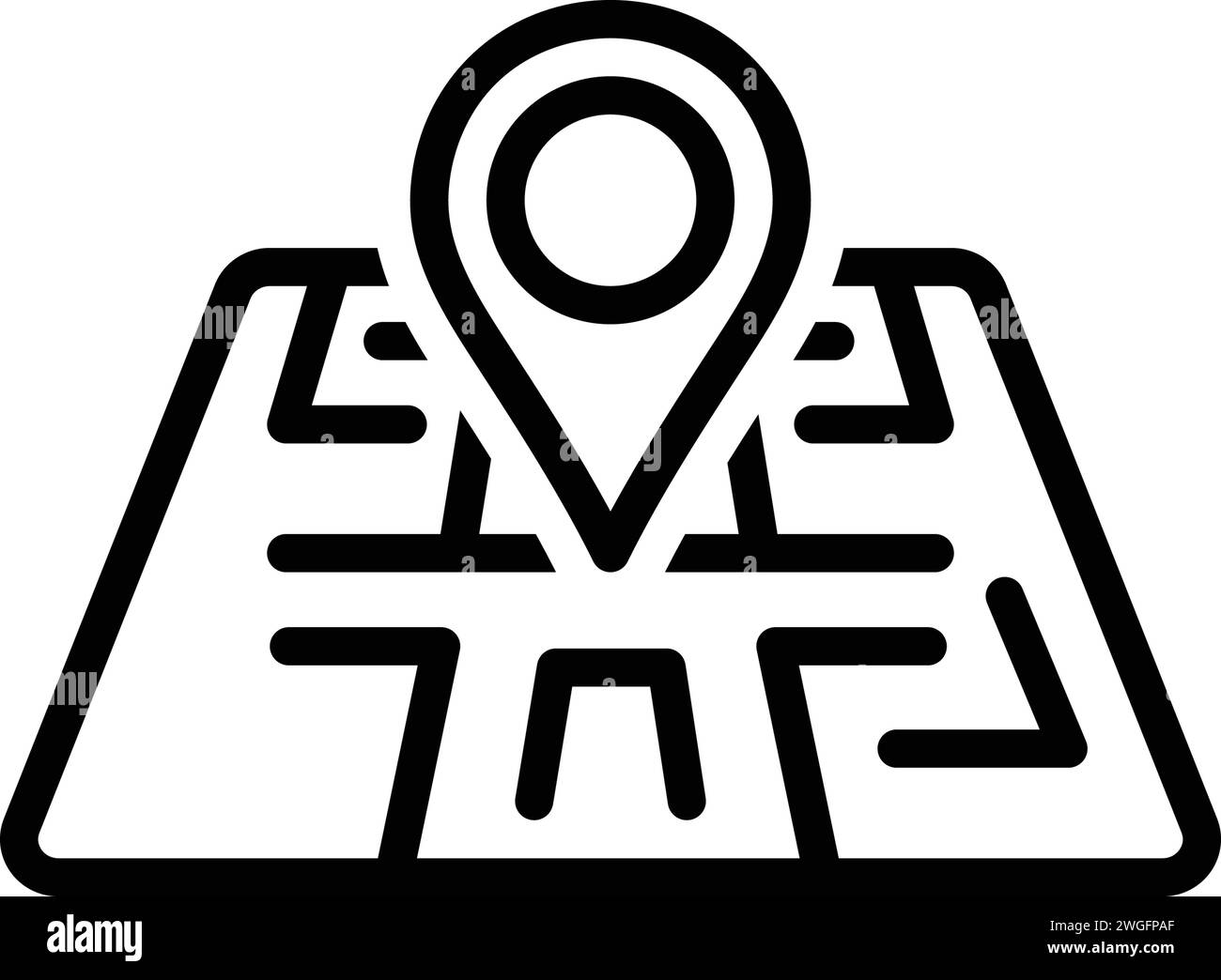 Plot map Stock Vector Images - Alamy