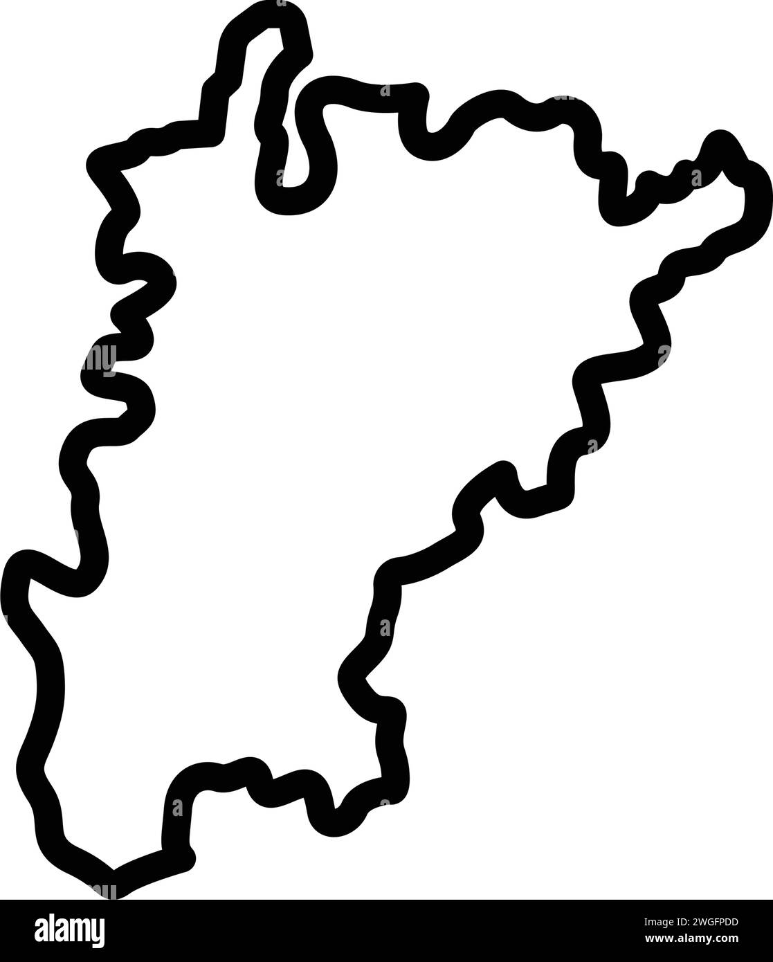 Map of uri Stock Vector Images - Alamy