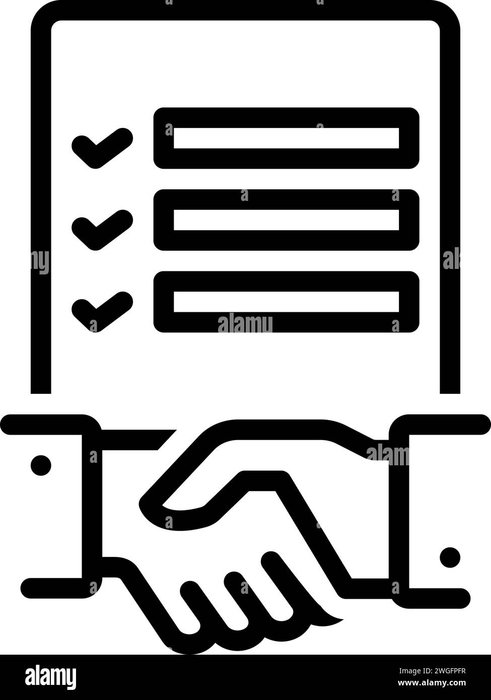 Proposal and contract Stock Vector Images - Alamy