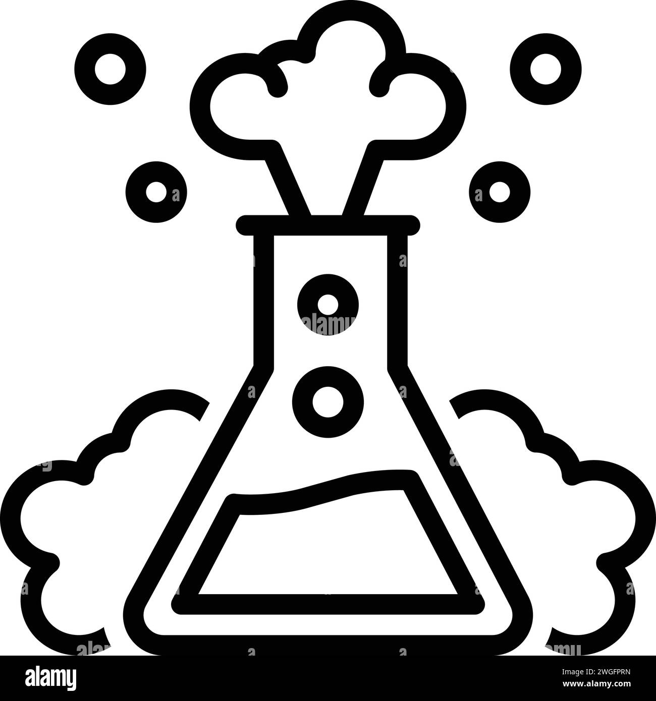 Icon for reaction,laboratory Stock Vector Image & Art - Alamy