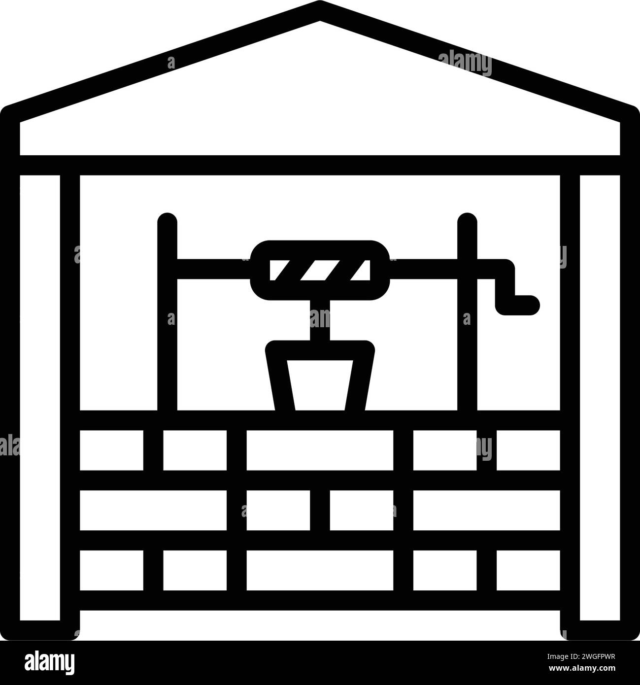 Icon for well,agriculture Stock Vector Image & Art - Alamy