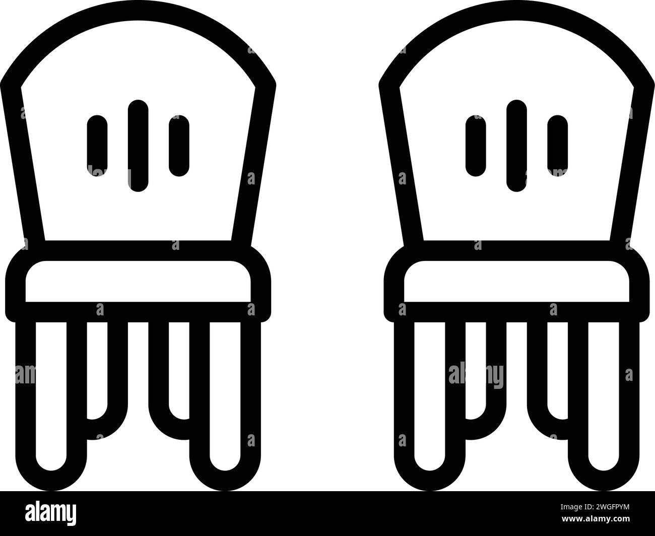 Icon for seats,cinema Stock Vector Image & Art - Alamy