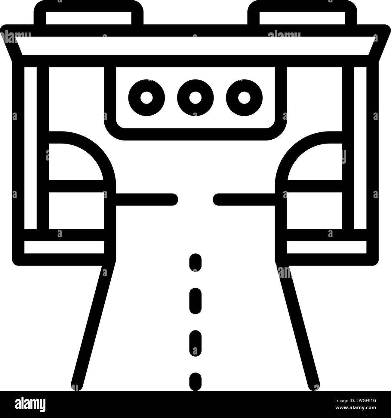 Toll sign Stock Vector Images - Alamy