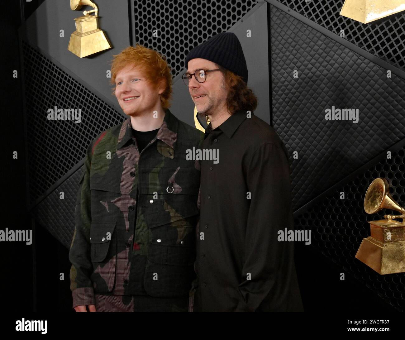Los Angeles, United States. 04th Feb, 2024. Ed Sheeran and Aaron ...