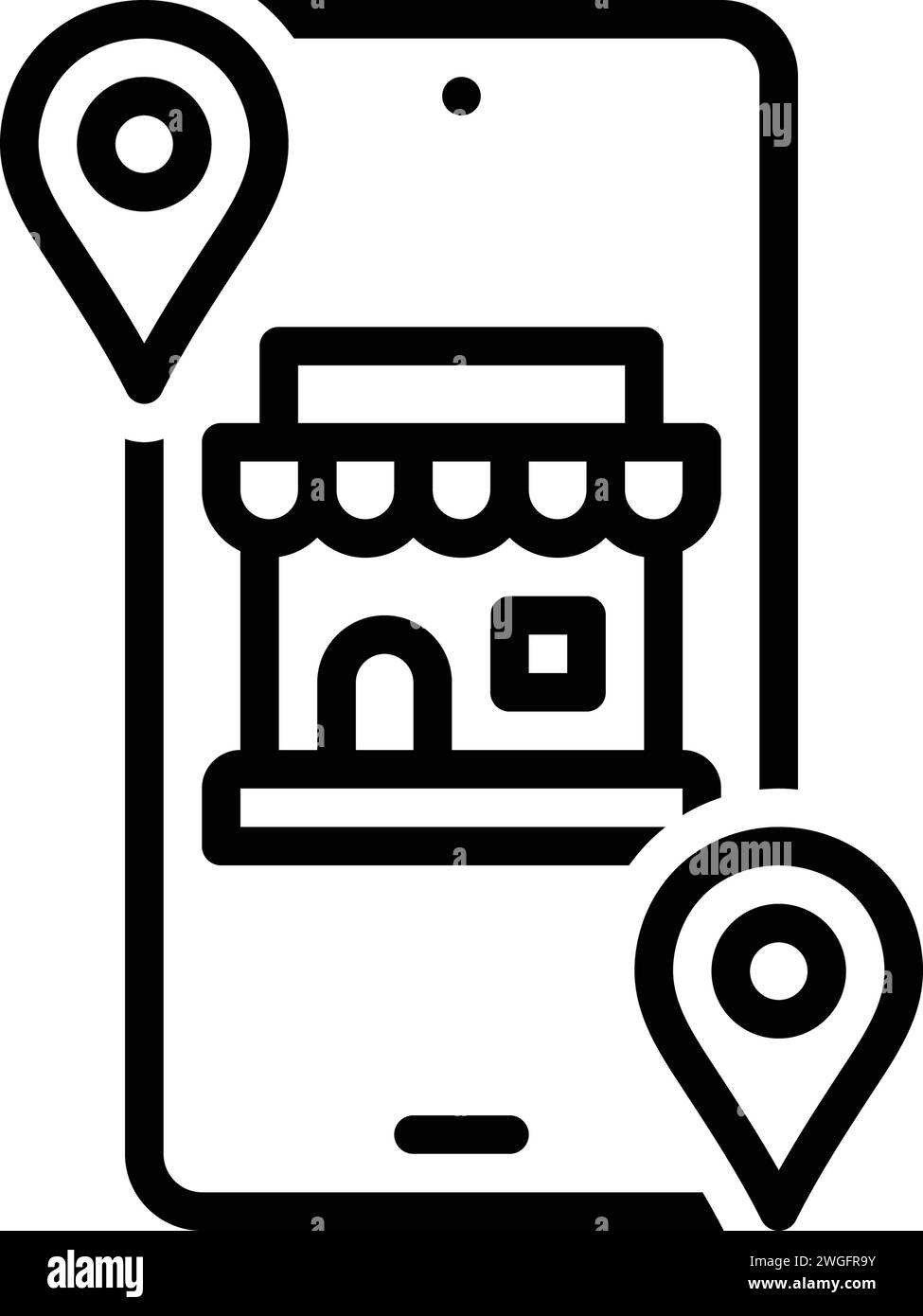 Branch location Cut Out Stock Images & Pictures - Alamy