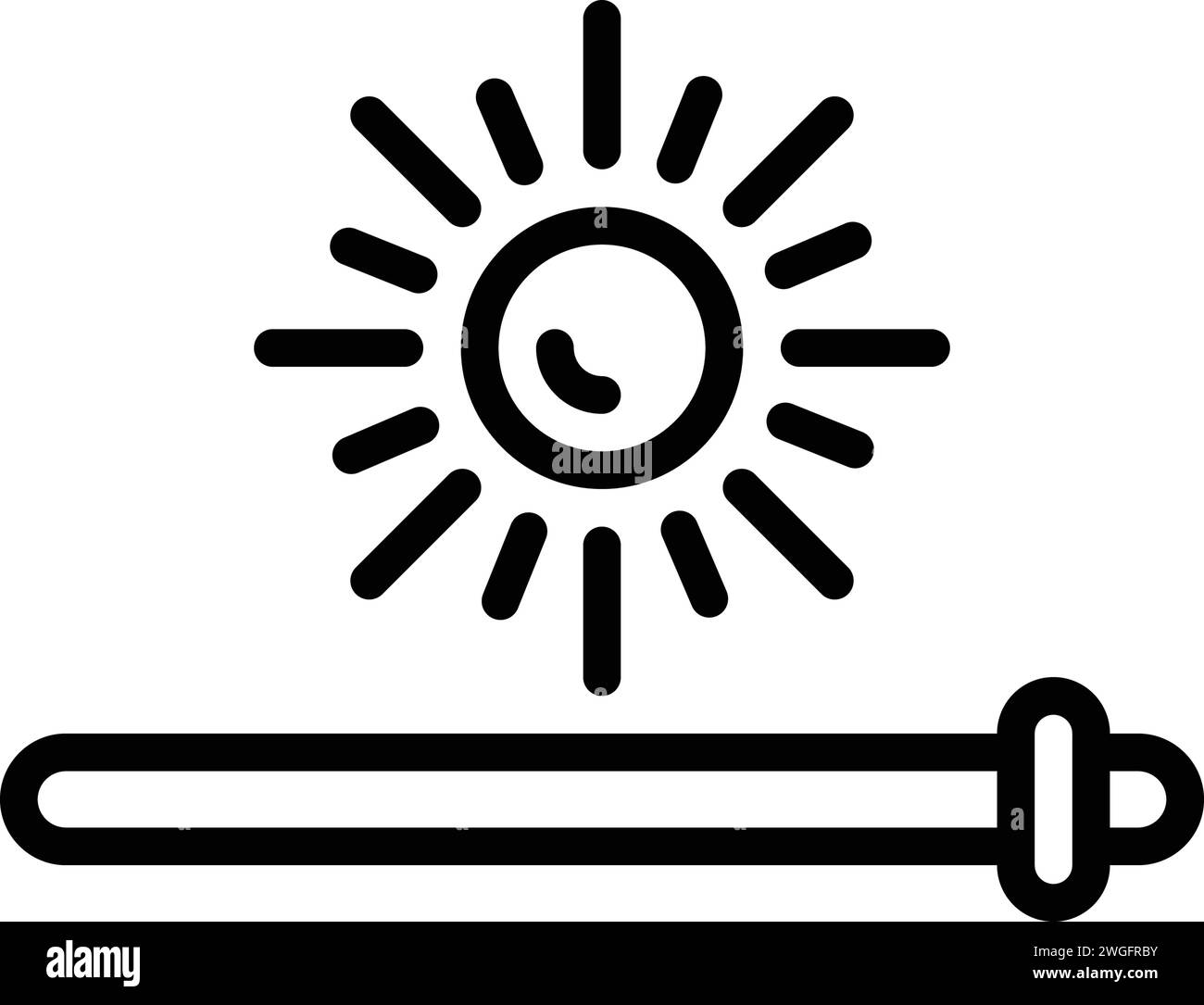 Icon for bright ,radiant Stock Vector Image & Art - Alamy