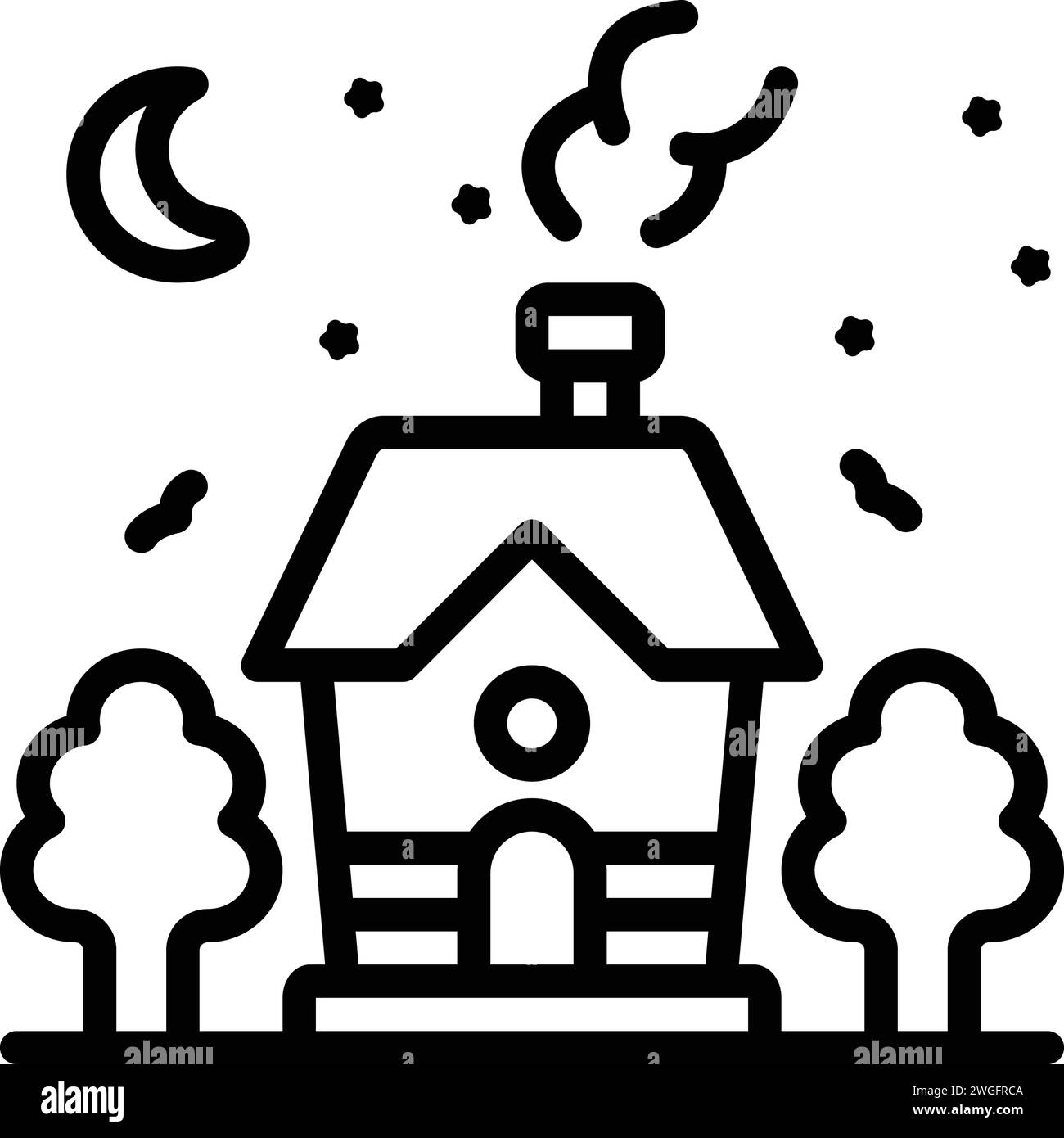 Cottages that are Stock Vector Images - Alamy