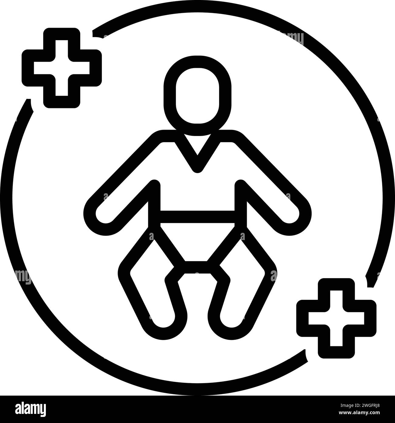 Pediatric icon Cut Out Stock Images & Pictures - Alamy