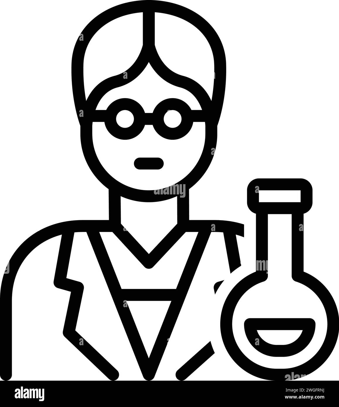 Icon for scientists,researcher Stock Vector Image & Art - Alamy
