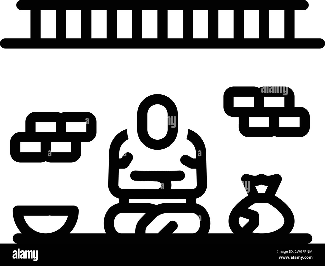 Symbol of poverty Black and White Stock Photos & Images - Alamy