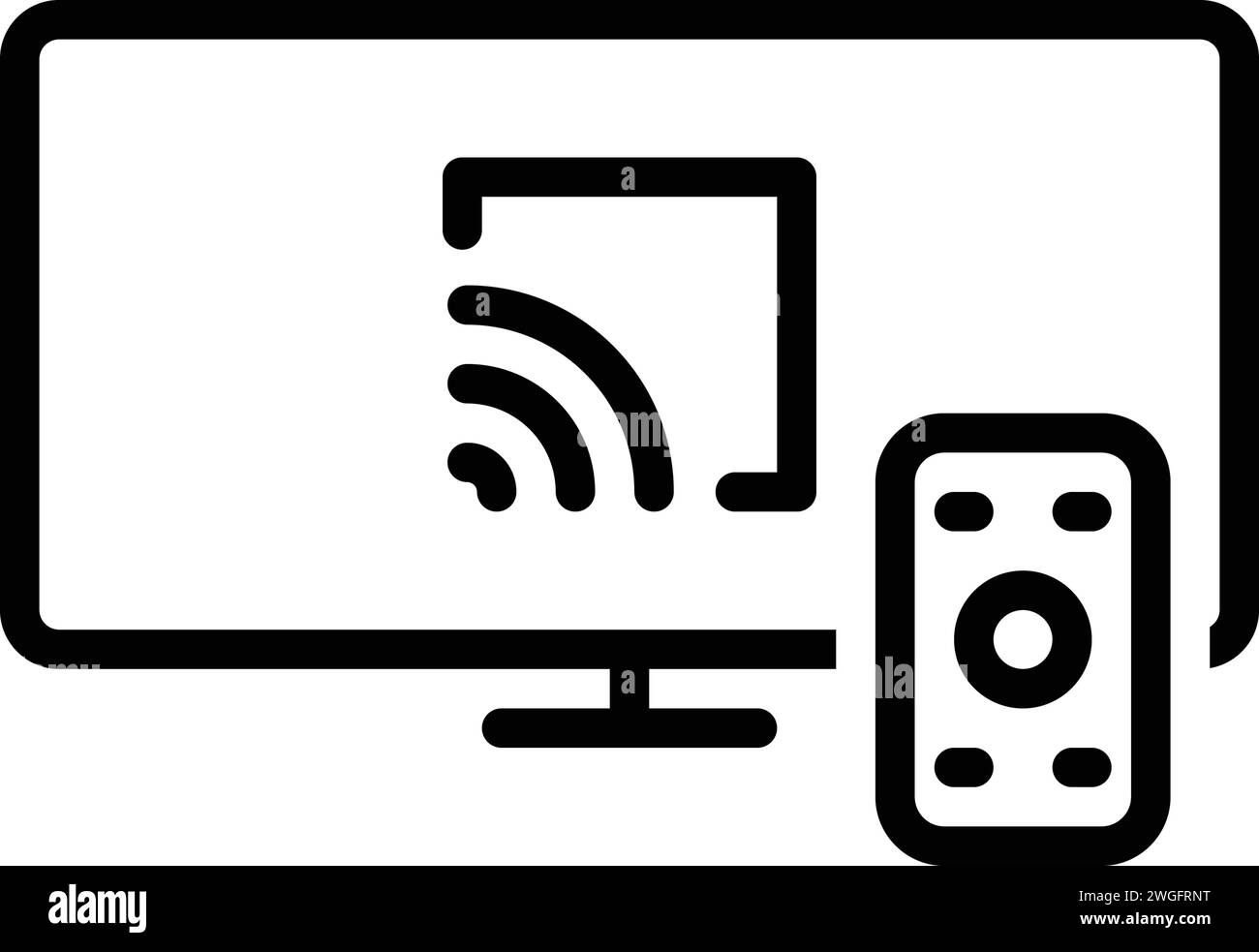 Tv streams Stock Vector Images - Alamy