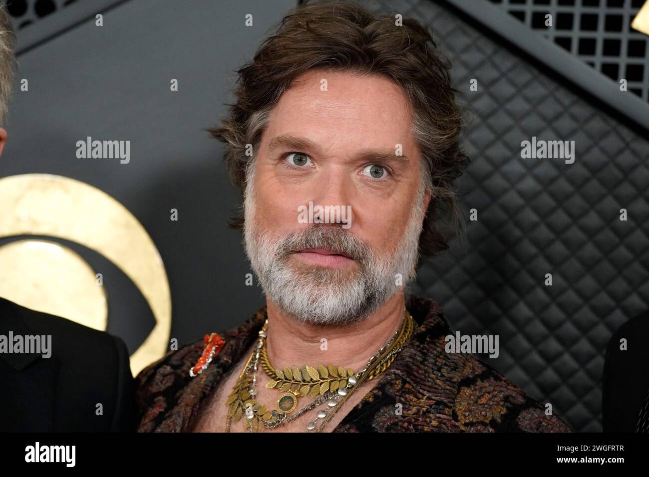 Rufus Wainwright arrives at the 66th annual Grammy Awards on Sunday ...