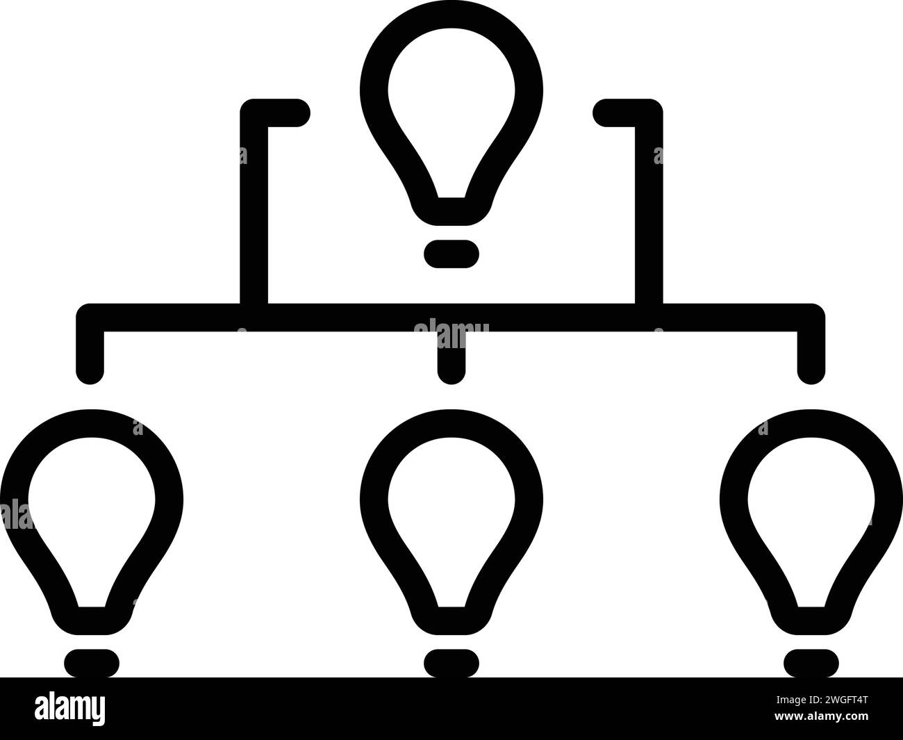 Icon for hierarchy,organizational Stock Vector Image & Art - Alamy