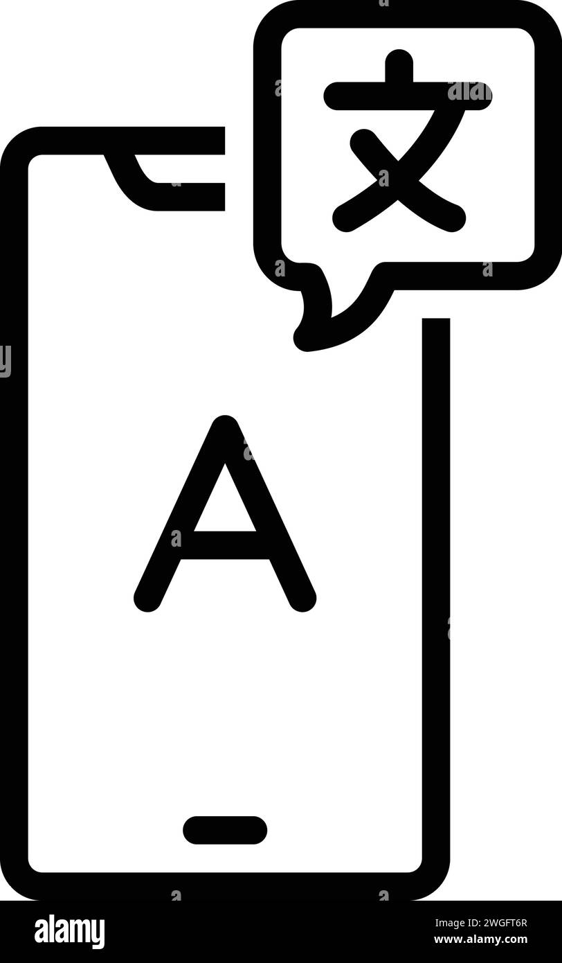 Translator symbol Black and White Stock Photos & Images - Alamy