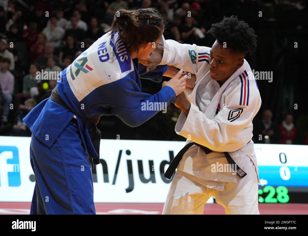 TCHEUMEO AUDREY of France and STEENHUIS GUUSJE of, Netherlands. , . IJF ...