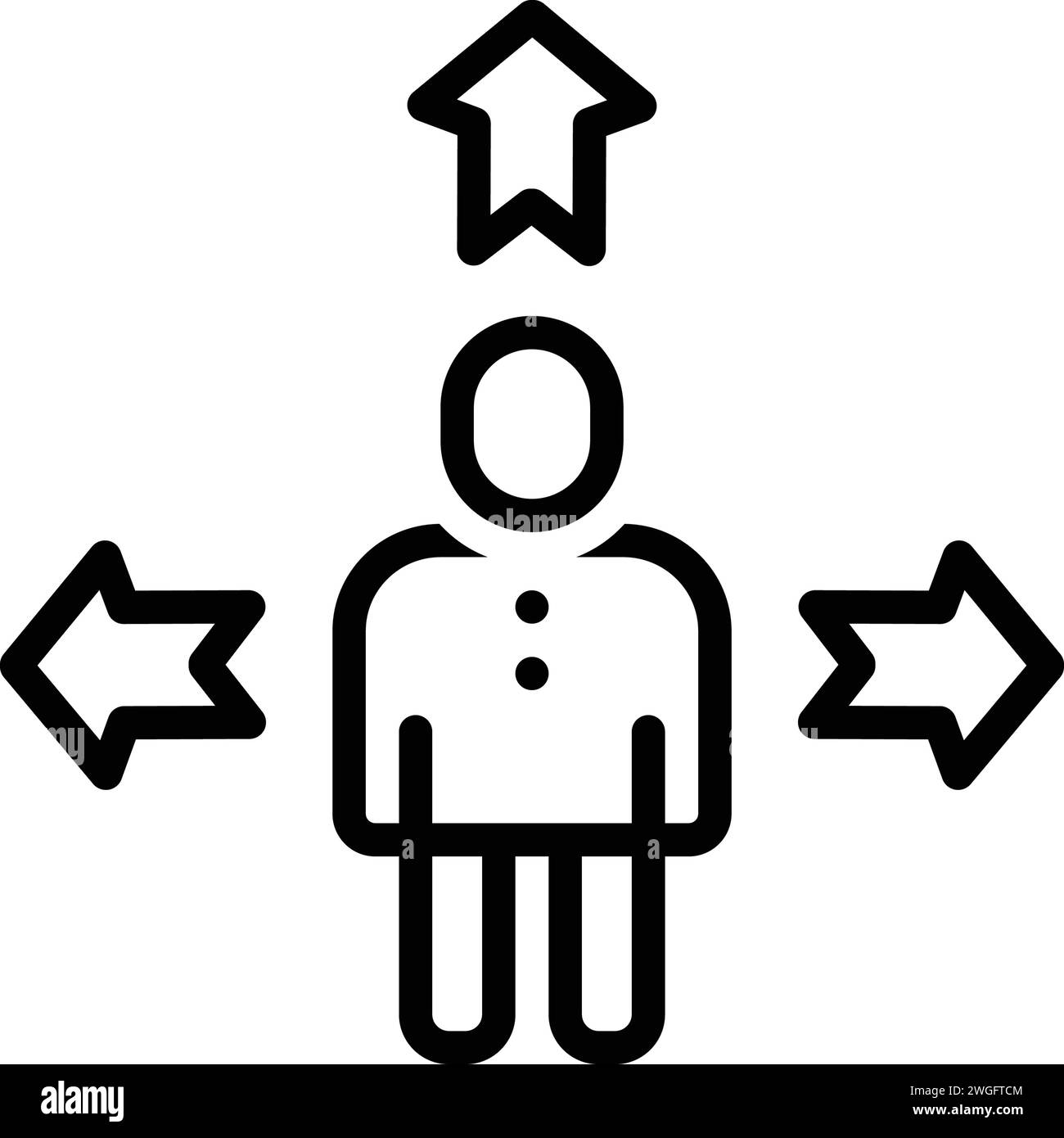 Icon for decide,take the plunge Stock Vector Image & Art - Alamy