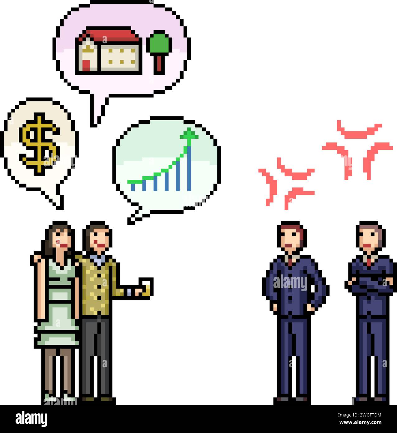 Rich man and girlfriend Cut Out Stock Images & Pictures - Alamy