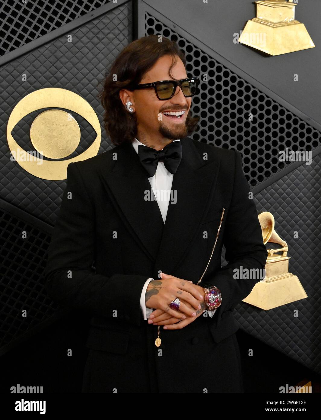 Los Angeles, United States. 04th Feb, 2024. Maluma attends the 66th ...