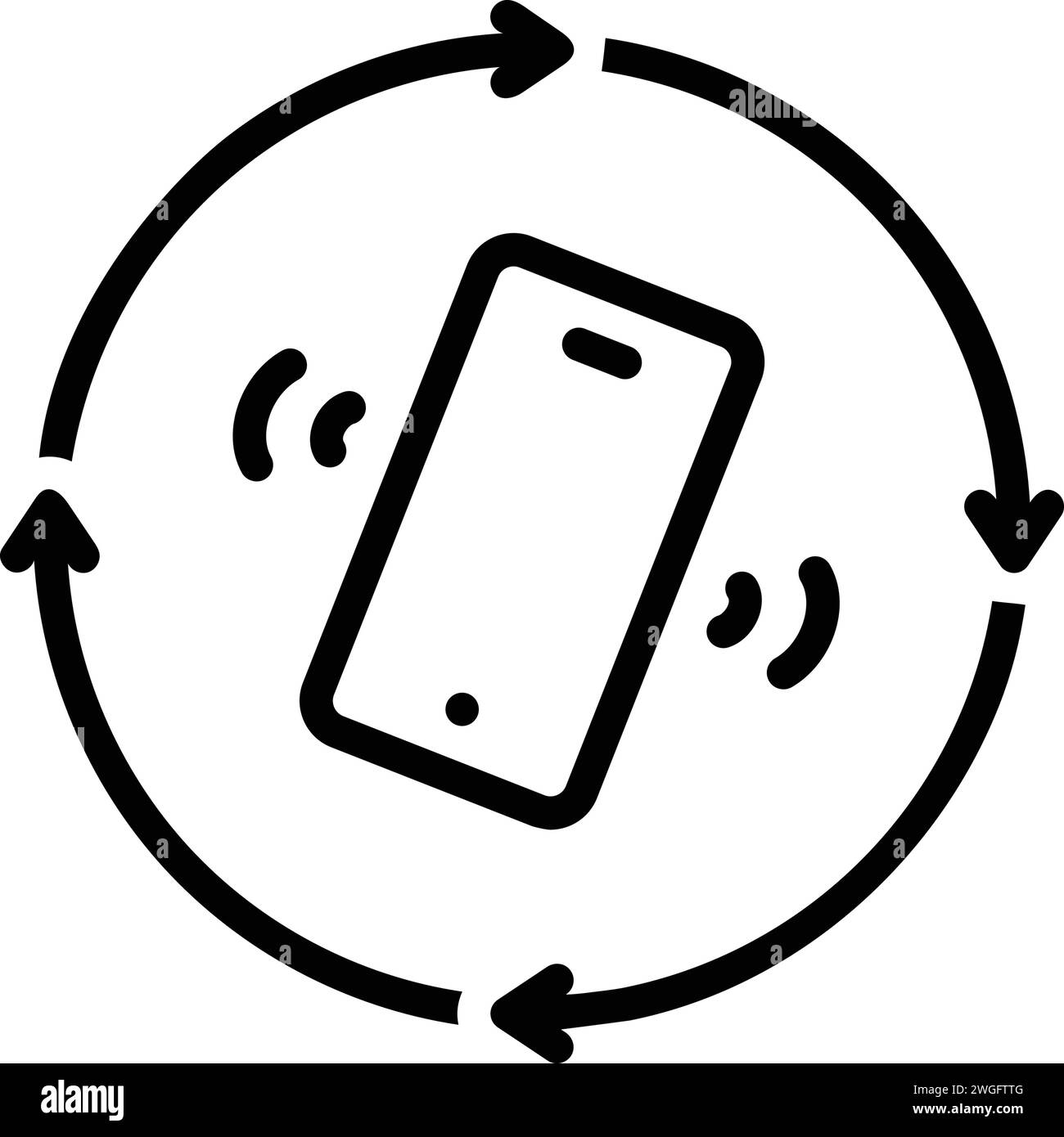 Icon for continuously,consecutive Stock Vector Image & Art - Alamy