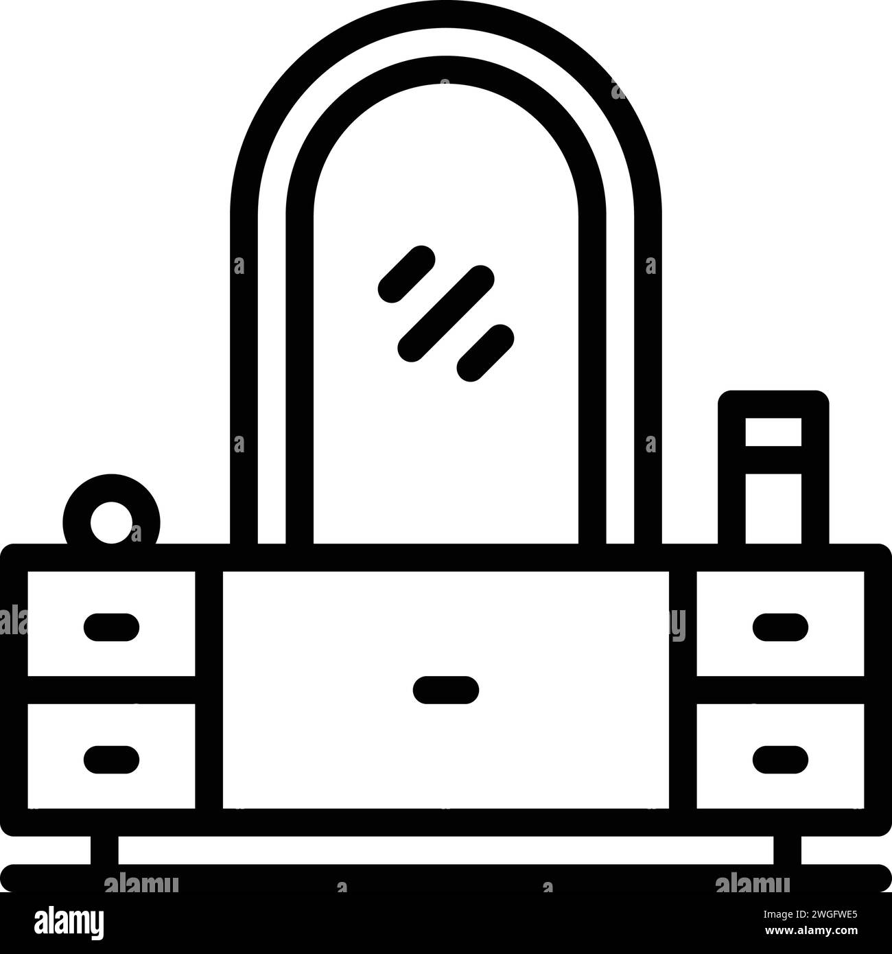 Icon for dressing,table Stock Vector Image & Art - Alamy