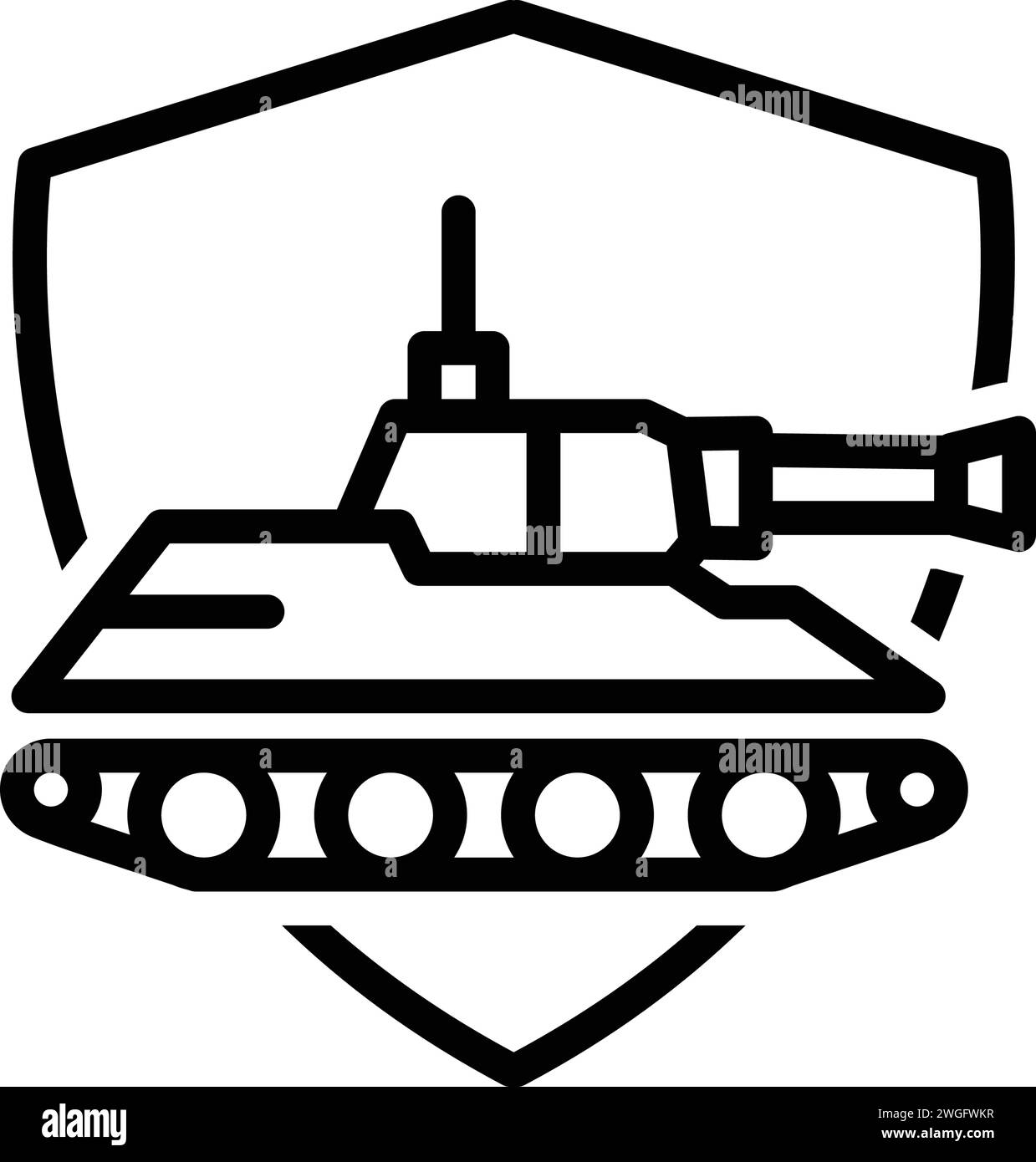 Tank defence Stock Vector Images - Alamy
