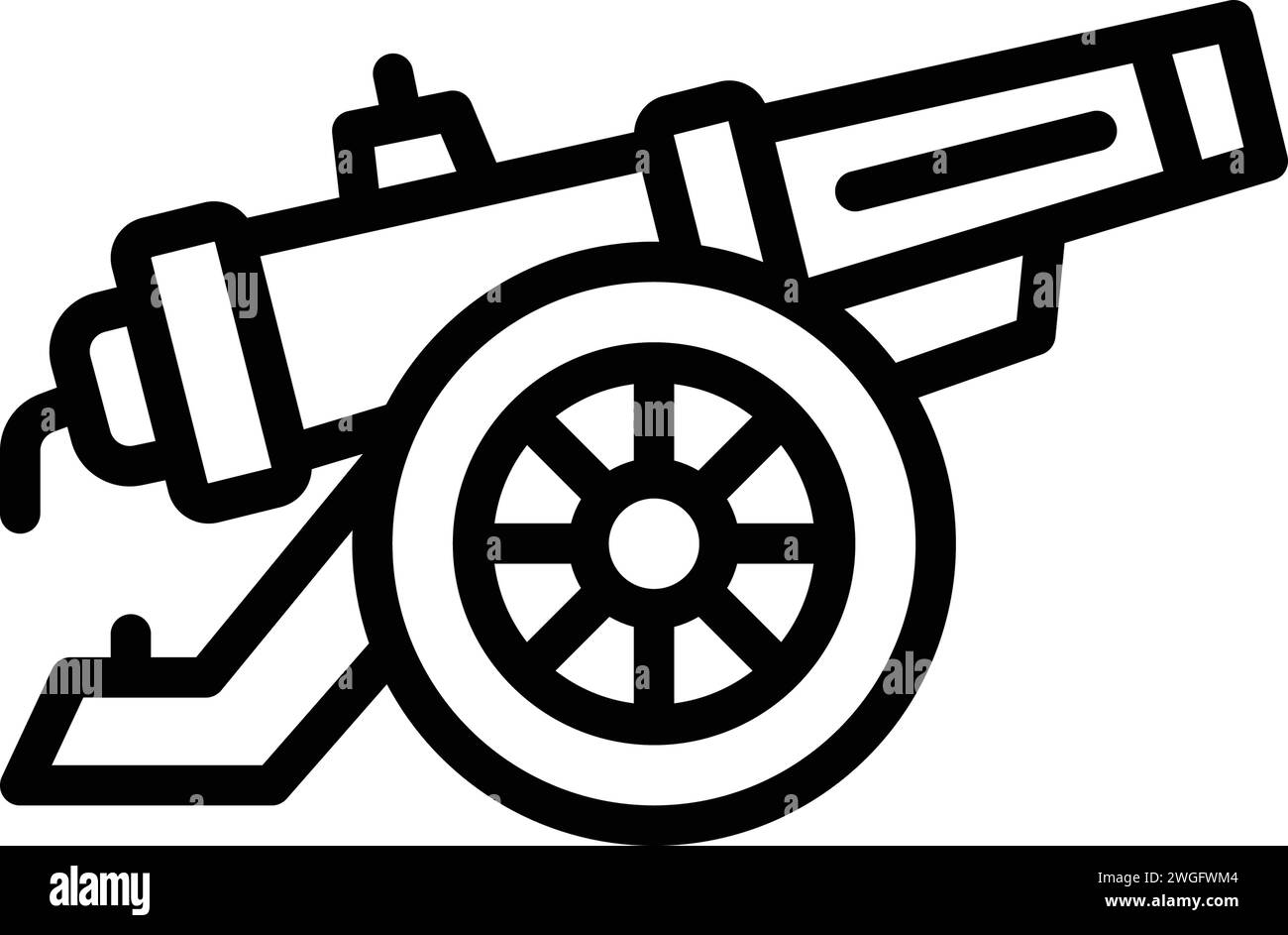 Icon for canon,artillery Stock Vector Image & Art - Alamy