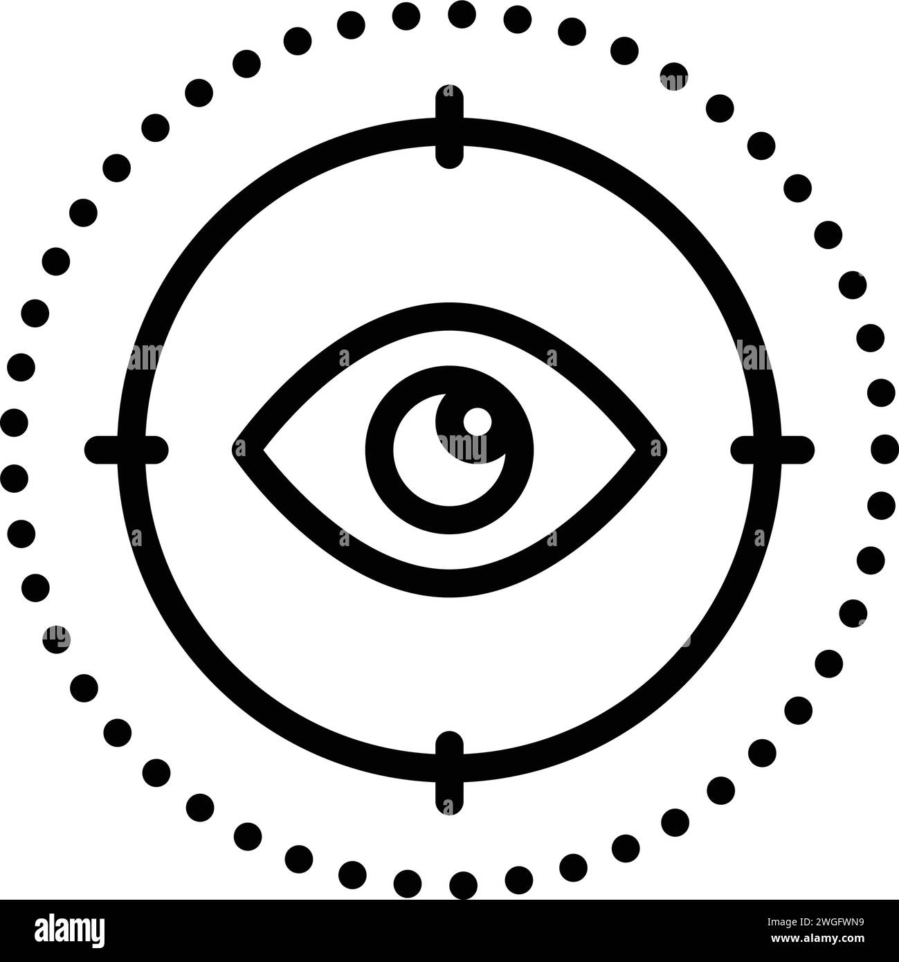 Icon for sight,eyesight Stock Vector Image & Art - Alamy