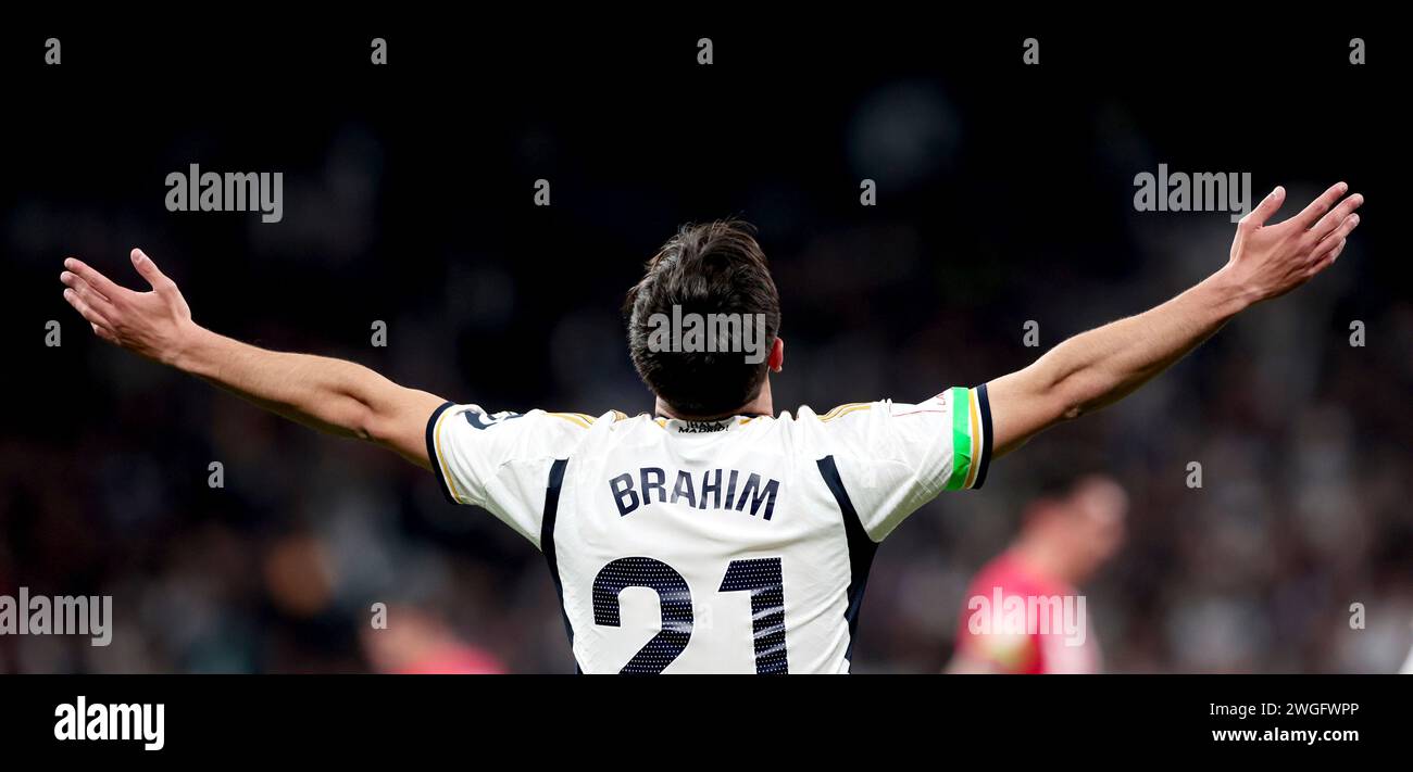 Madrid, Spanien. 04th Feb, 2024. Madrid Spain; 05.02.2024.- Real Madrid ...